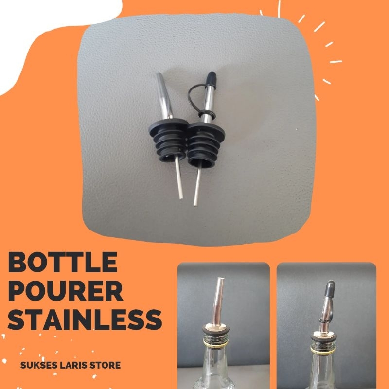 Jual TUTUP BOTOL STAINLESS SERBAGUNA UNIVERSAL | TUTUP SIRUP MARJAN ...