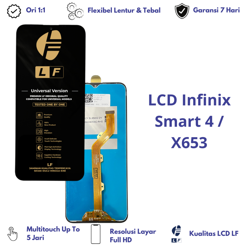 Jual LCD Infinix Smart 4 / X653 Fullset Touchscreen | Shopee Indonesia