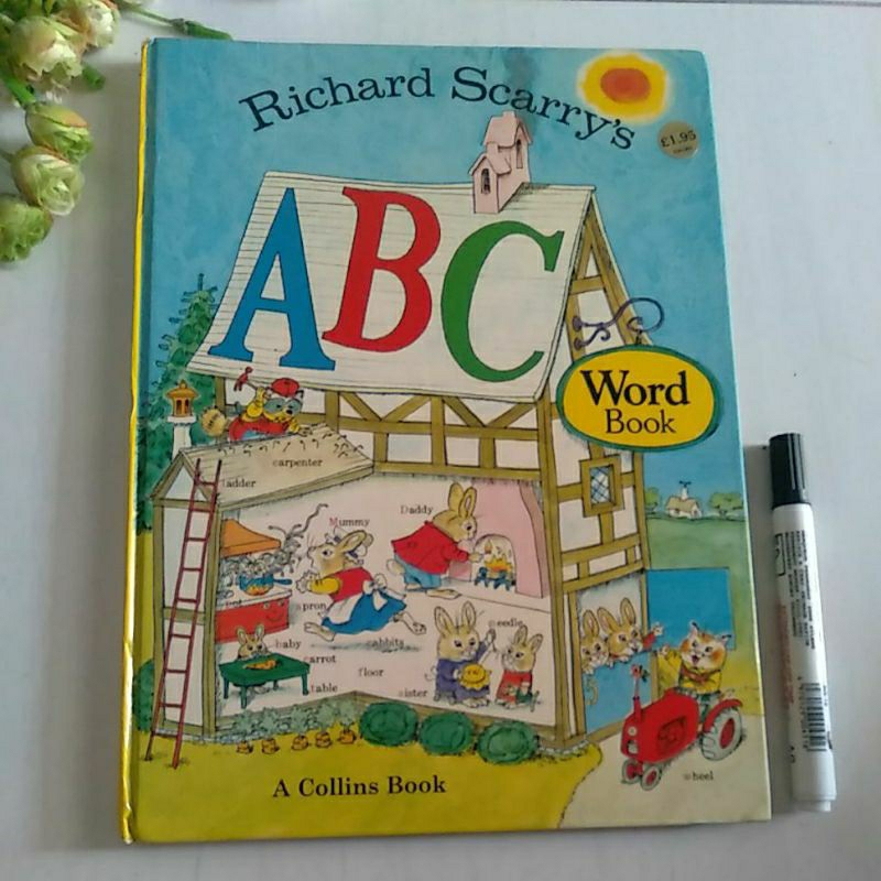 Jual Buku Richard scarrys prelove ABC word book | Shopee Indonesia