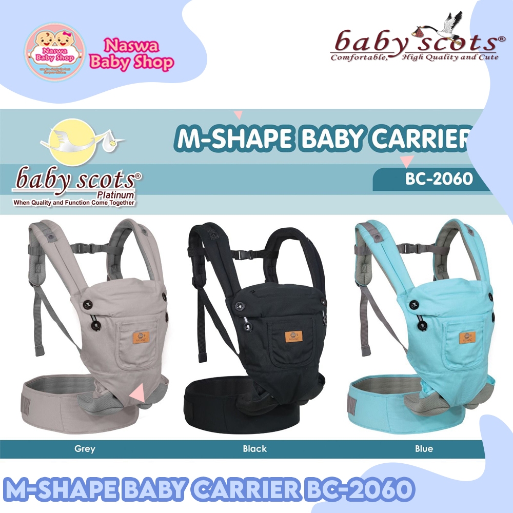 Jual Baby Scots M-Shape Baby Carrier Gendongan Bayi BC-2060 | Shopee ...