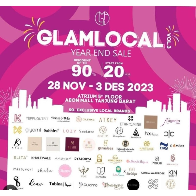 Jual open jastip glamlocal | Shopee Indonesia