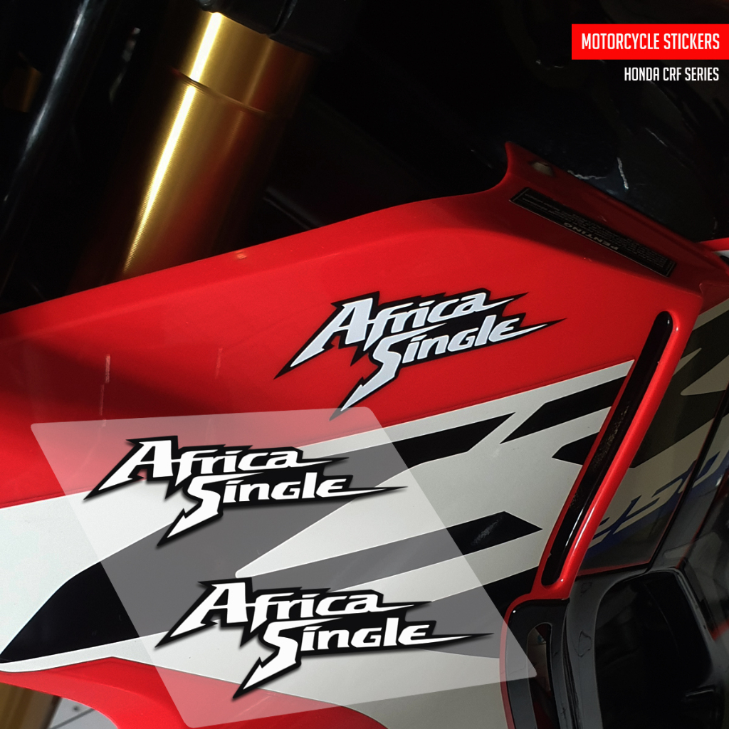 Jual Sticker Motor Africa Single untuk Honda CRF Series model africa ...