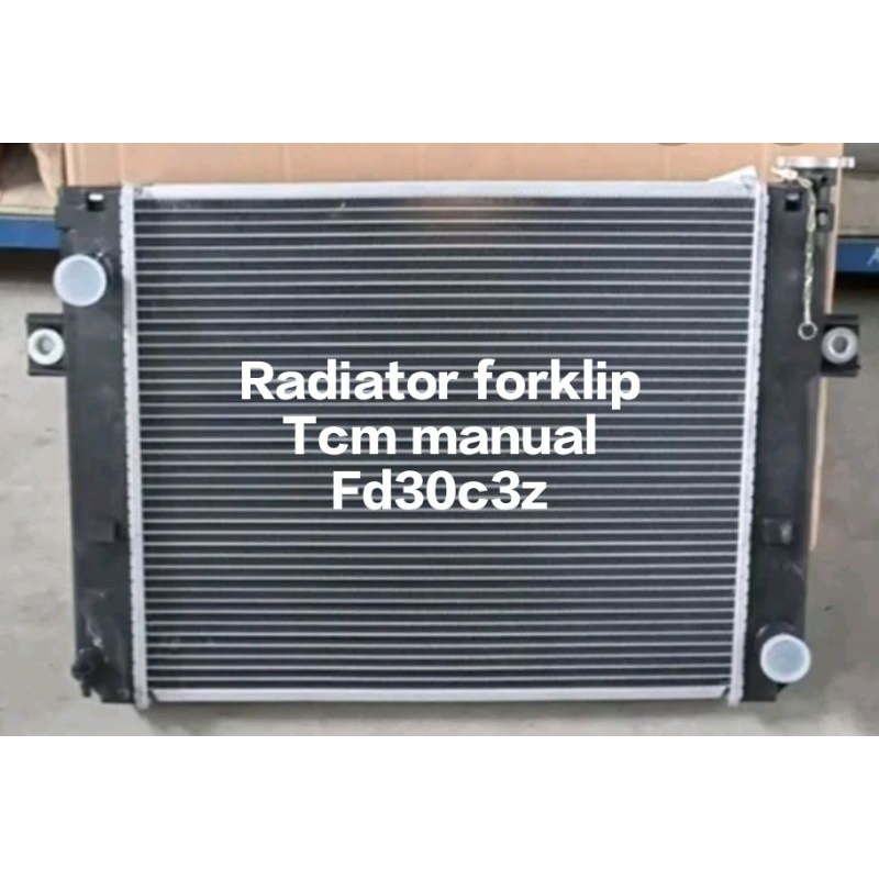 Jual RADIATOR FORKLIFT TCM 2-3 TON PN. 239A2-10102 FD30C3Z MANUAL ...