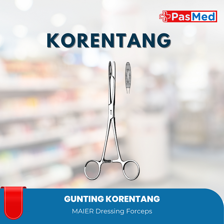 Jual MARWA - Gunting Korentang Alat Kedokteran / Maier Dressing Forceps ...