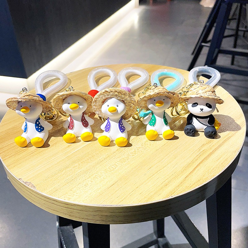 Jual Gantungan Kunci Bebek Duck Gantungan Kunci Panda Keychain ...