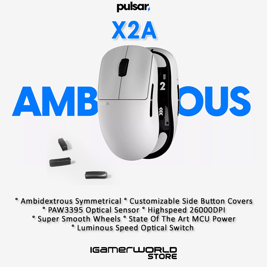 Jual Pulsar X2A Wireless Ultra Lightweight Gaming Mouse | Shopee Indonesia