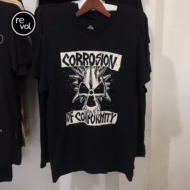 Jual KAOS BAND OFFICIAL CORROSION OF CONFORMITY - CLASSIC DISTRESSED ...