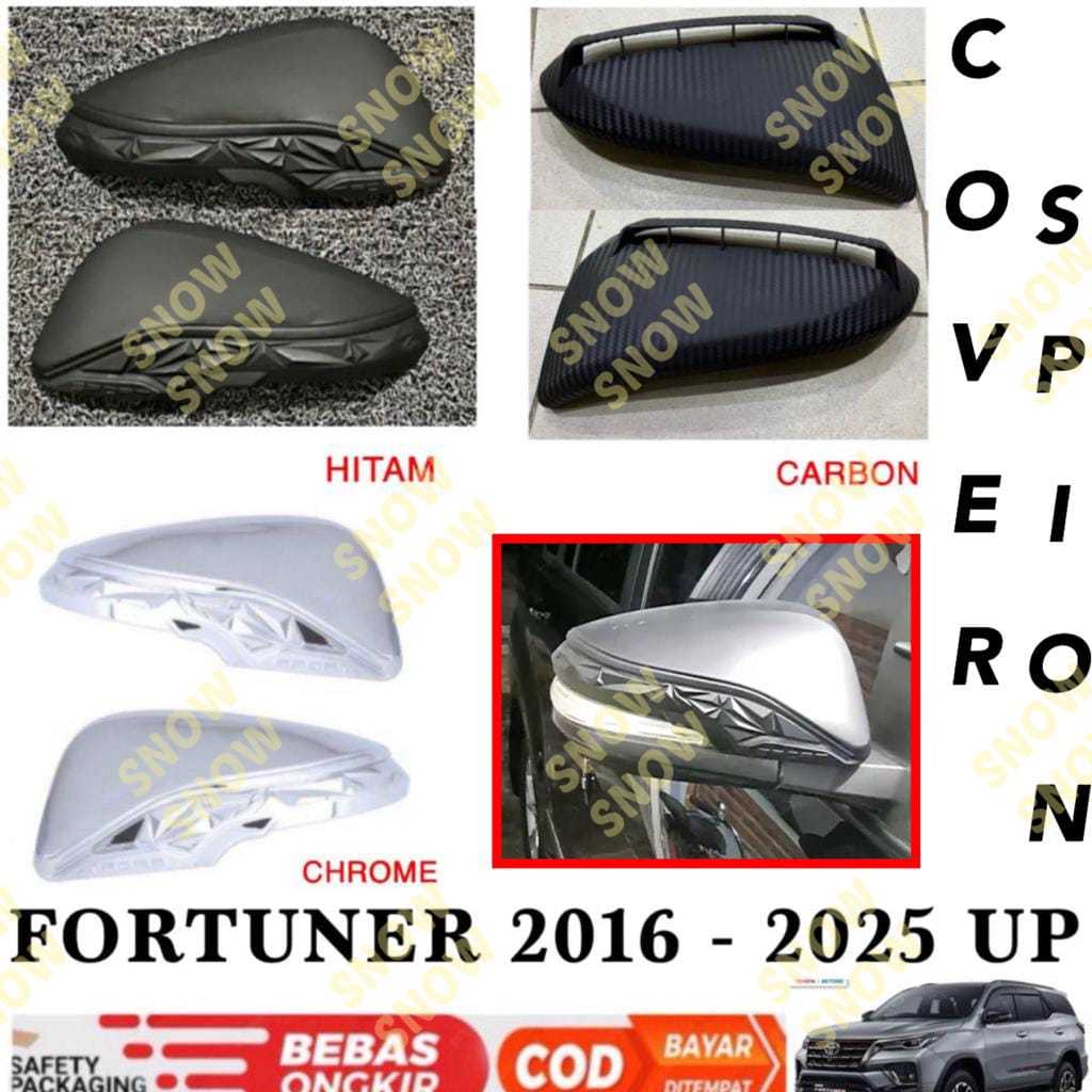 Jual Cover Spion Fortuner 2016 2018 2023 2024 2025 UP Activo Sporty ...