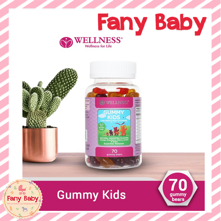 Jual WELLNESS GUMMY KIDS MULTIVITAMINS / 70 GUMMY | Shopee Indonesia Jual WELLNESS GUMMY KIDS MULTIVITAMINS / 70 GUMMY | Shopee Indonesia