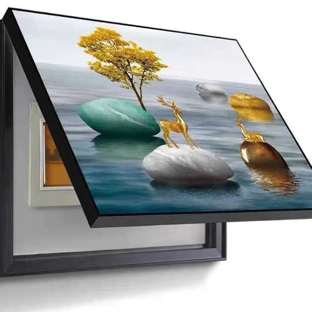 Jual Lukisan Dinding Diamond Painting 5 D Penutup Mcb Bentuk Persegi ...