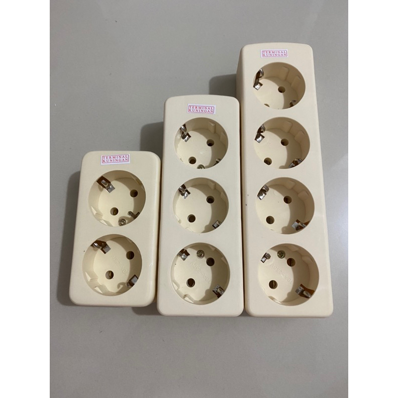 Jual Stop Kontak Terminal Kuningan Tanpa kabel | Shopee Indonesia