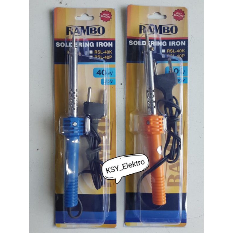 Jual Solder 40w pvc plastik Rambo | Shopee Indonesia