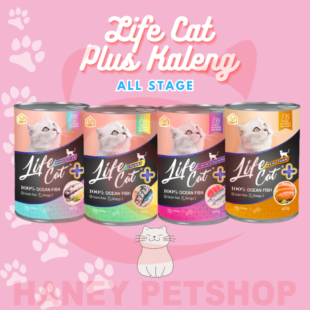 Jual Life Cat Plus + Wet Food Kaleng 400Gr | Makanan Basah Kucing ...