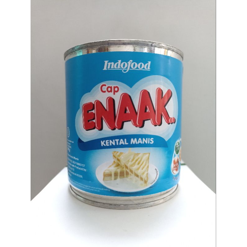 Jual Susu Kental Manis Cap ENAAK 370gr | Shopee Indonesia