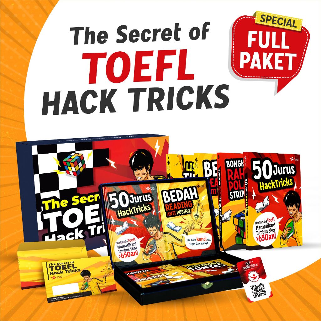 Jual BUKU TOEFL HACK TRICK By Kampung Inggris | Shopee Indonesia