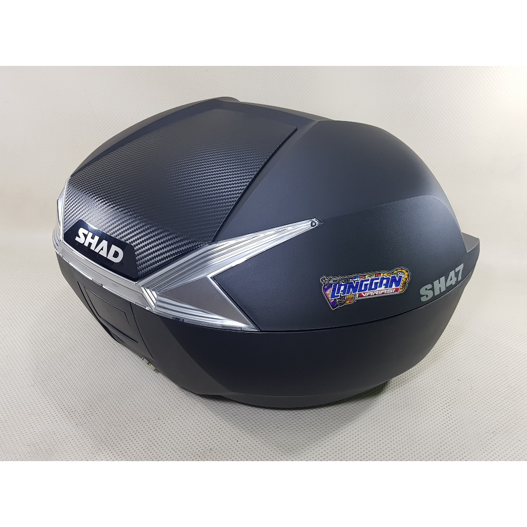 Jual Top Box Boks Case Belakang Motor Touring SHAD SH 47 SH47 (White ...