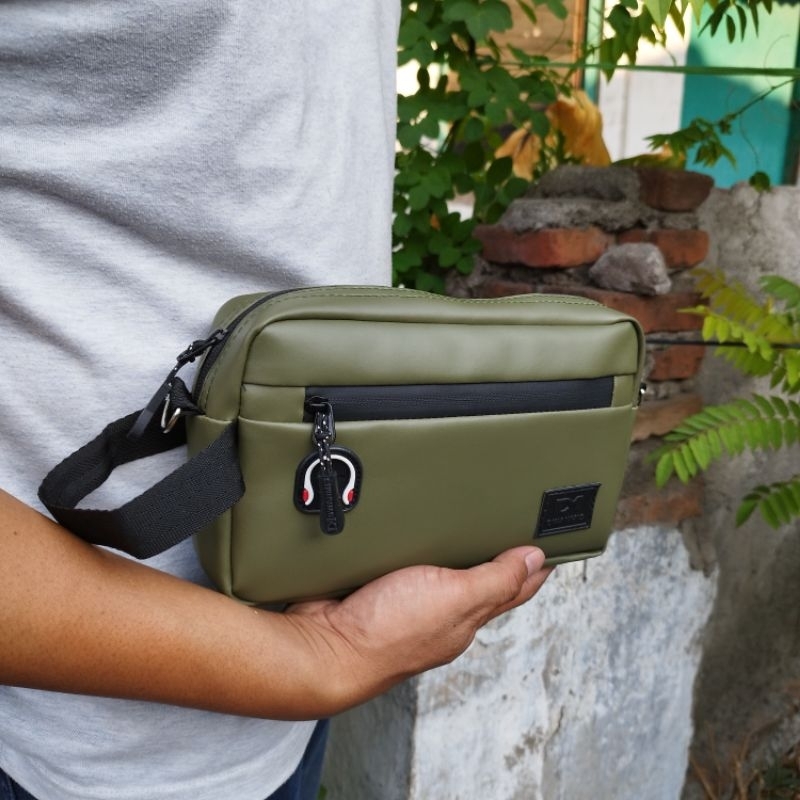 Jual New Colour Handbag Pria Wanita Original Merk DM | Cluth Pria Kulit ...
