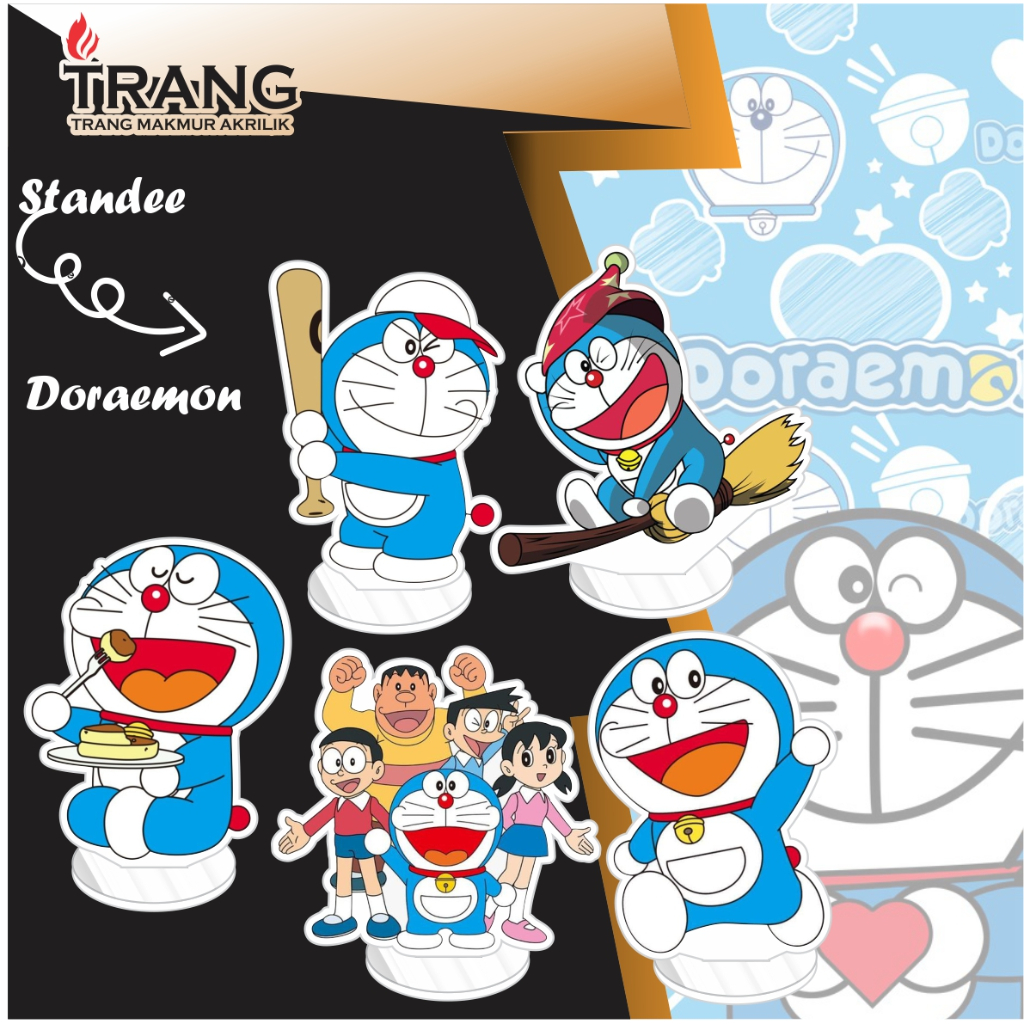 Jual Standee Figure Akrilik Doraemon / Standing Action figure Acrylic ...