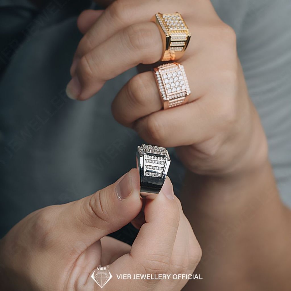 Jual Vier Edition Ring Man 15508,15224,15056,15197,12849,13794 cincin ...