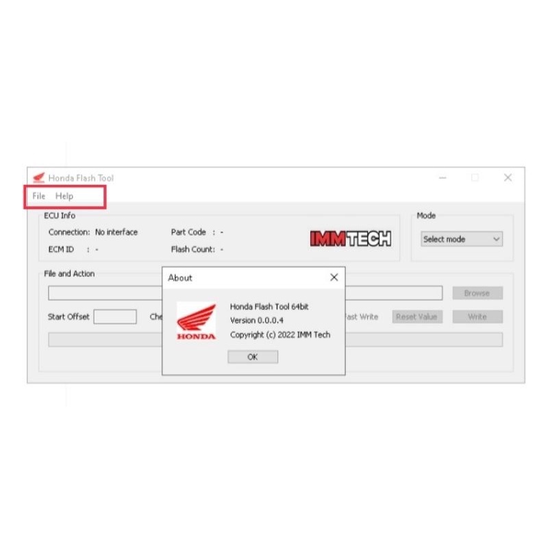 Jual Software Remap ECU Honda Flashtool IMM Tech V.0.0.0.4 Original ...