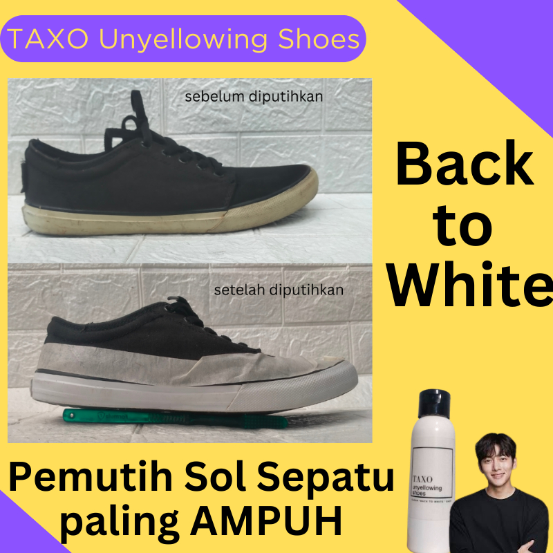 Jual Pemutih Sol Sepatu Putih yang Menguning Unyellowing Shoes ...
