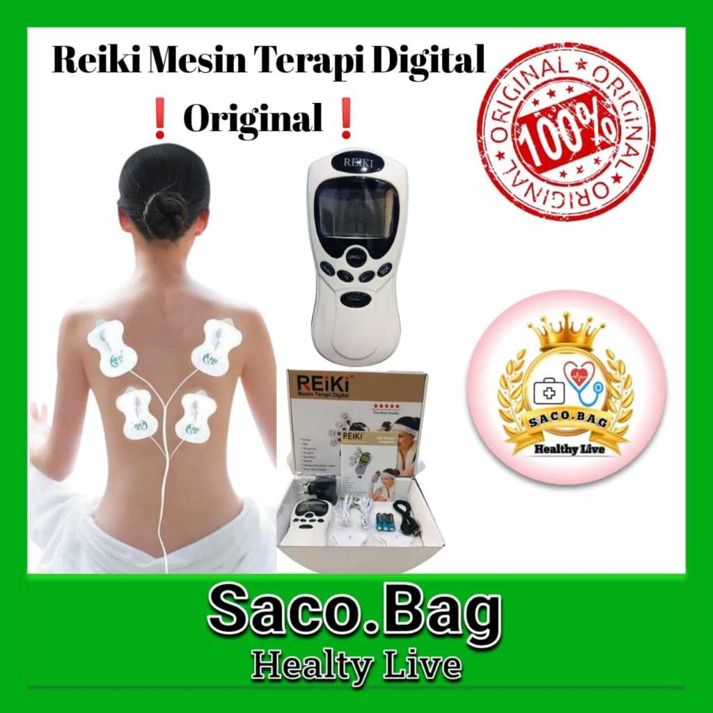Jual Reiki Mesin Terapi Digital Alat Terapi Pijat Kesehatan Akupuntur ...