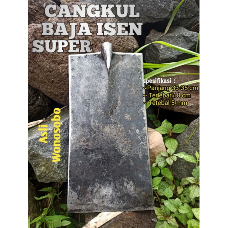 Jual cangkul baja isen asli wonosobo | Shopee Indonesia