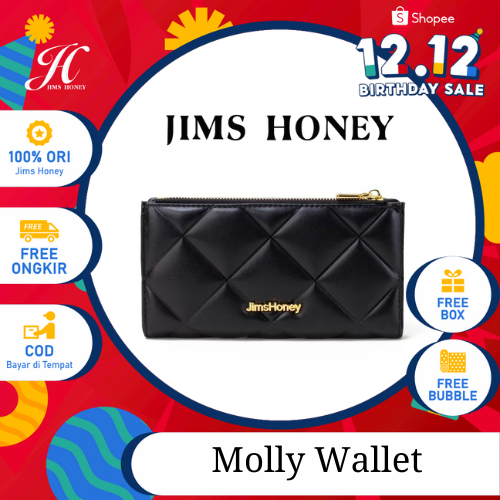 Jual JIMS HONEY MOLLY Wallet Dompet Panjang Wanita (Free Box Exclusive ...