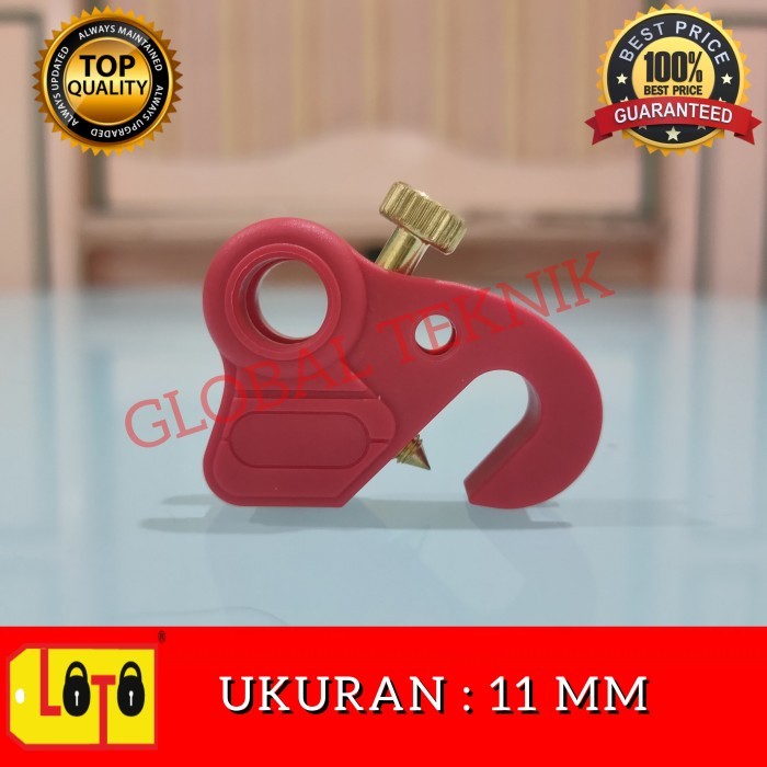 Jual Circuit Breaker Safety Lockout Loto 11 MM Circuit breaker lockout ...