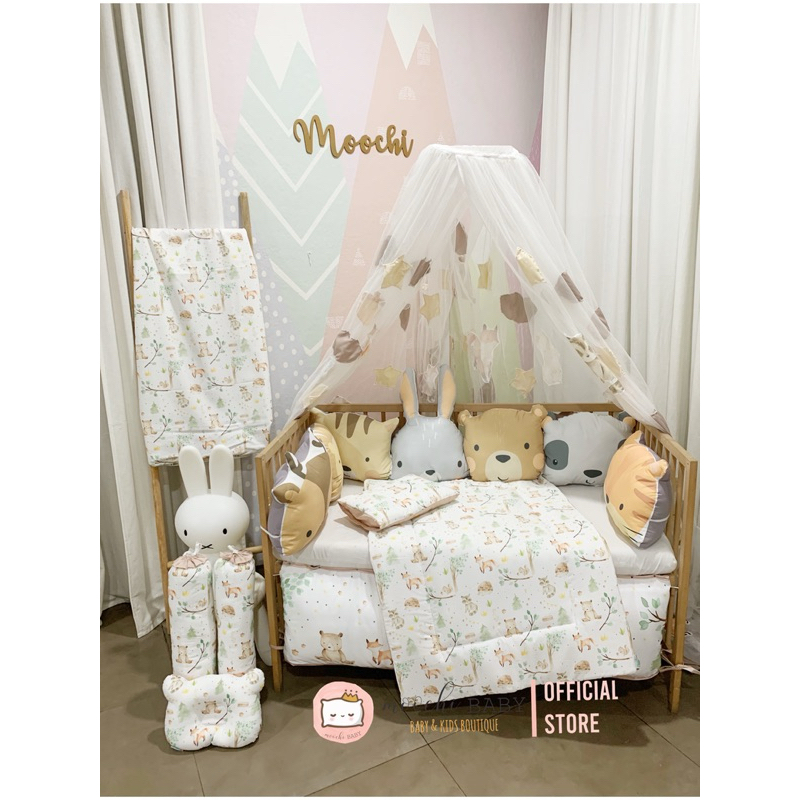 Jual moochi baby bedding set bedcover bayi selimut newborn blanket ...
