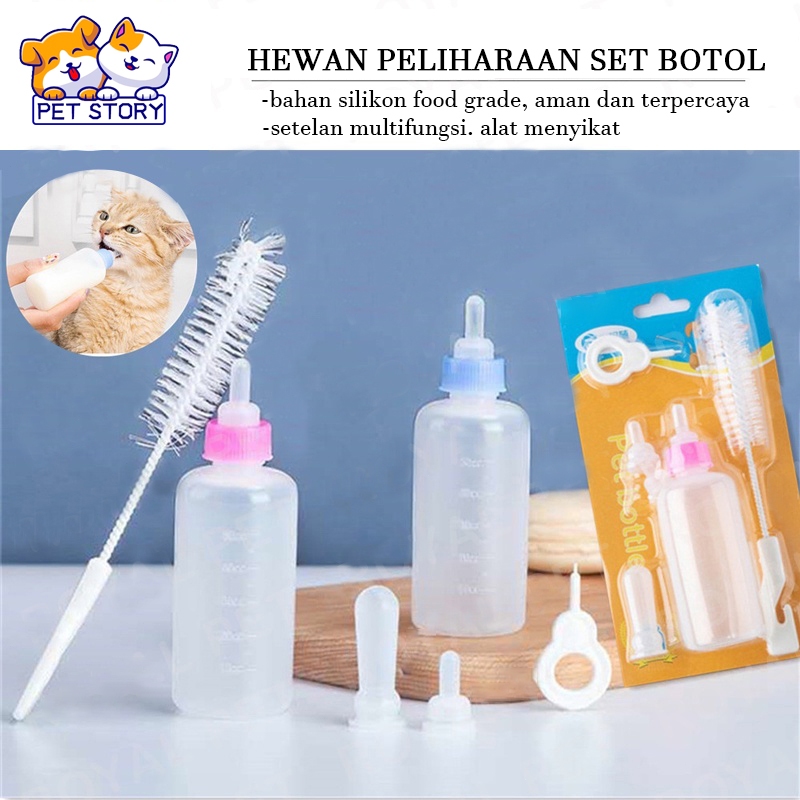 Jual Botol Susu untuk Kucing Anjing Botol Dot Kucing Botol Susu Kucing ...