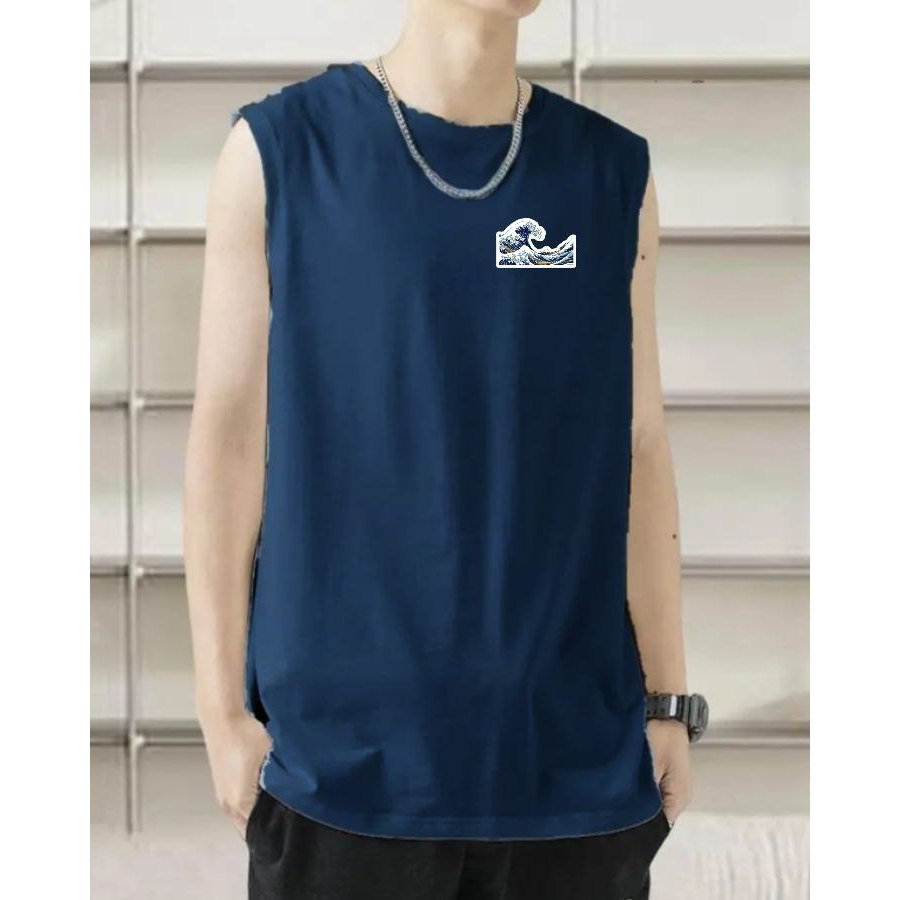 Jual KAOS SINGLET WAVE PRIA TERKEREN-SINGLET PRIA GYM SANTAI-SINGLET ...