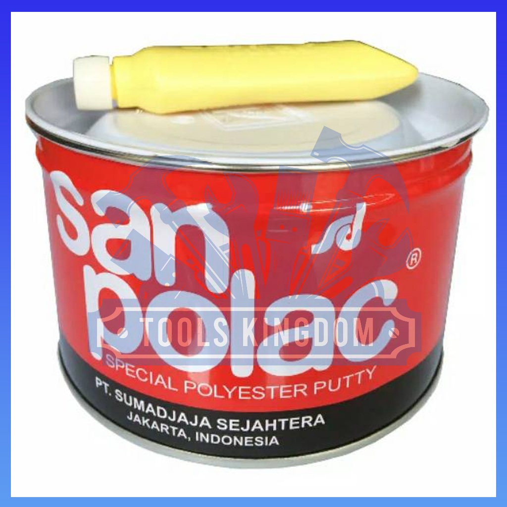 Jual Dempul SANPOLAC 1 KG - SANPOLAC dempul - SANPOLAC PUTTY 1 kg ...