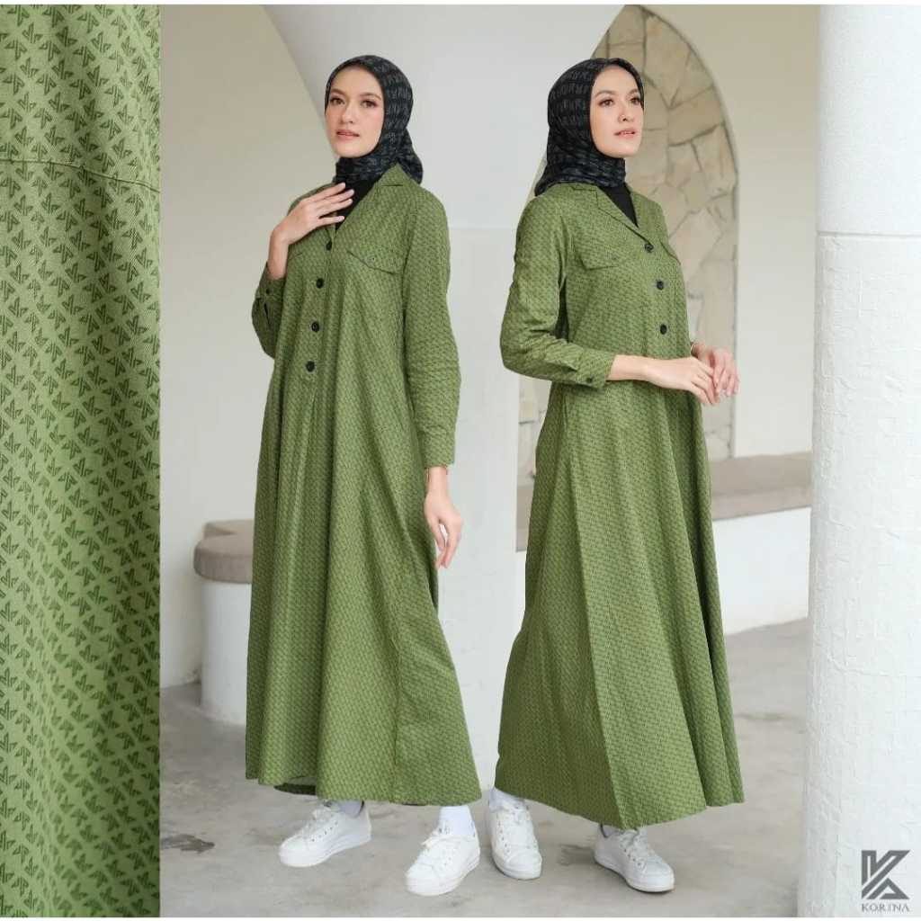 Jual Quba Dress Korina | Shopee Indonesia