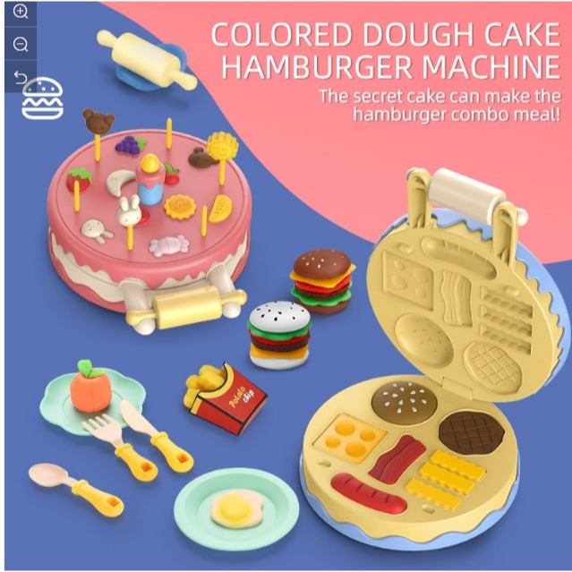 Jual Mainan edukasi anak lilin plastisin play fundoh set cetakan kue ...