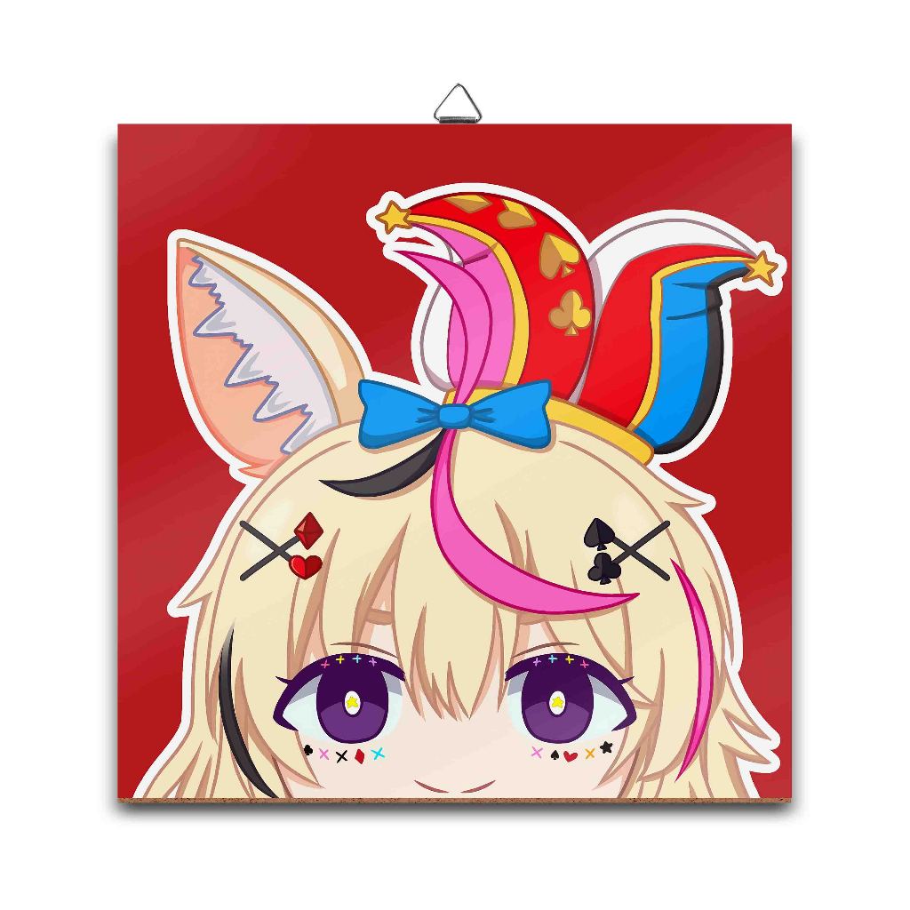 Jual Poster dinding kayu anime vtuber OMARU POLKA PEEKER - HOLO JP ...