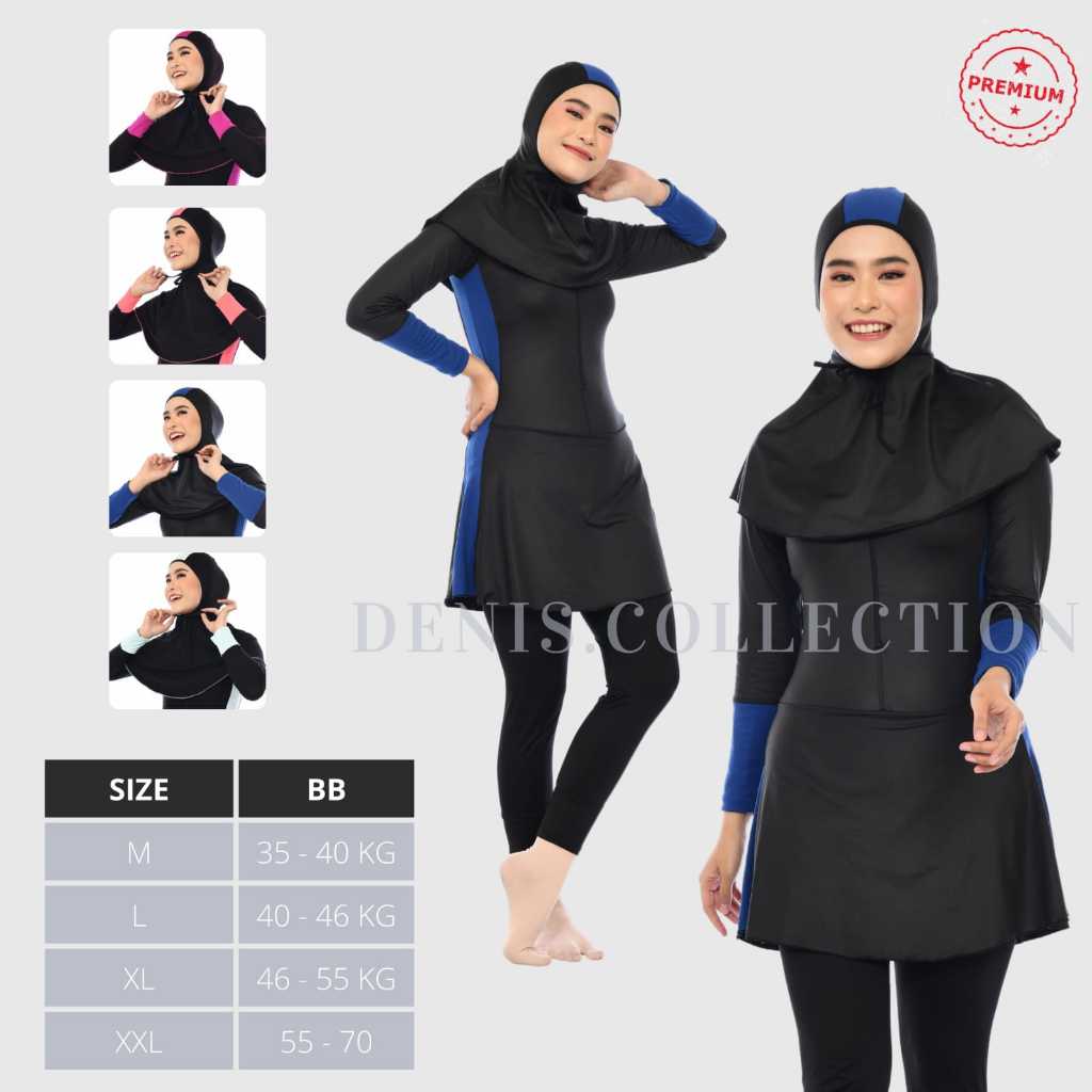 Jual Baju renang muslimah syari dewasa wanita muslim perempuan remaja ...