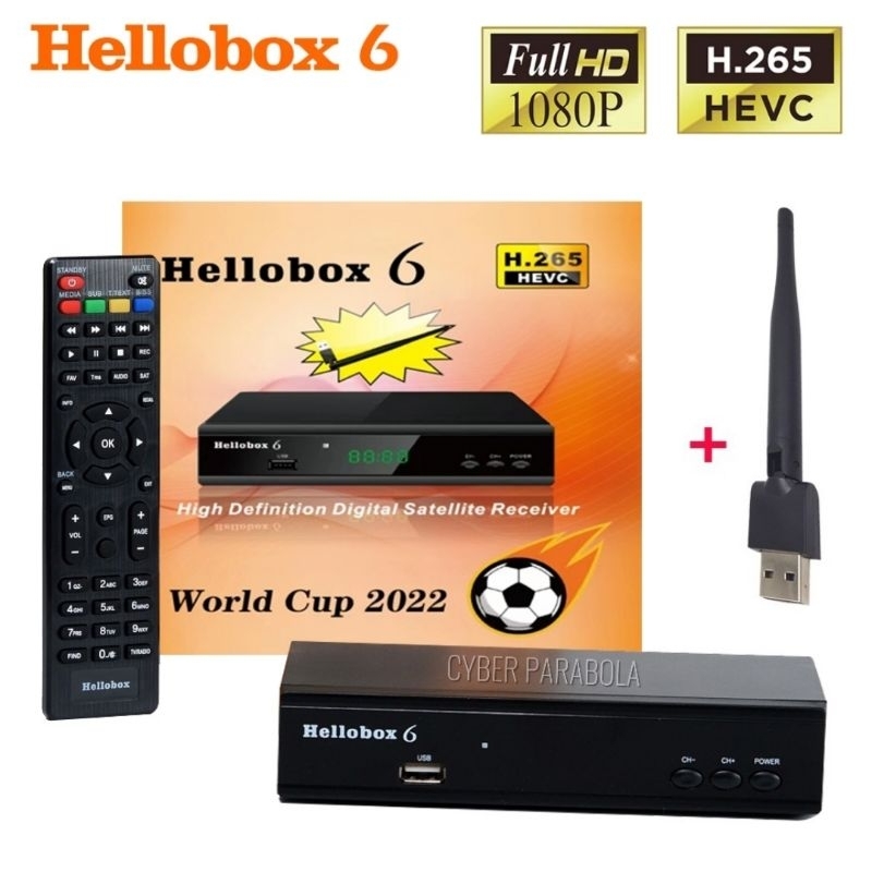 Jual Hellobox 6 Multistream dvb s2x | Shopee Indonesia