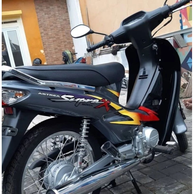 Jual stripping lis sticker standar ori Honda supra x Tahun 2000 warna ...