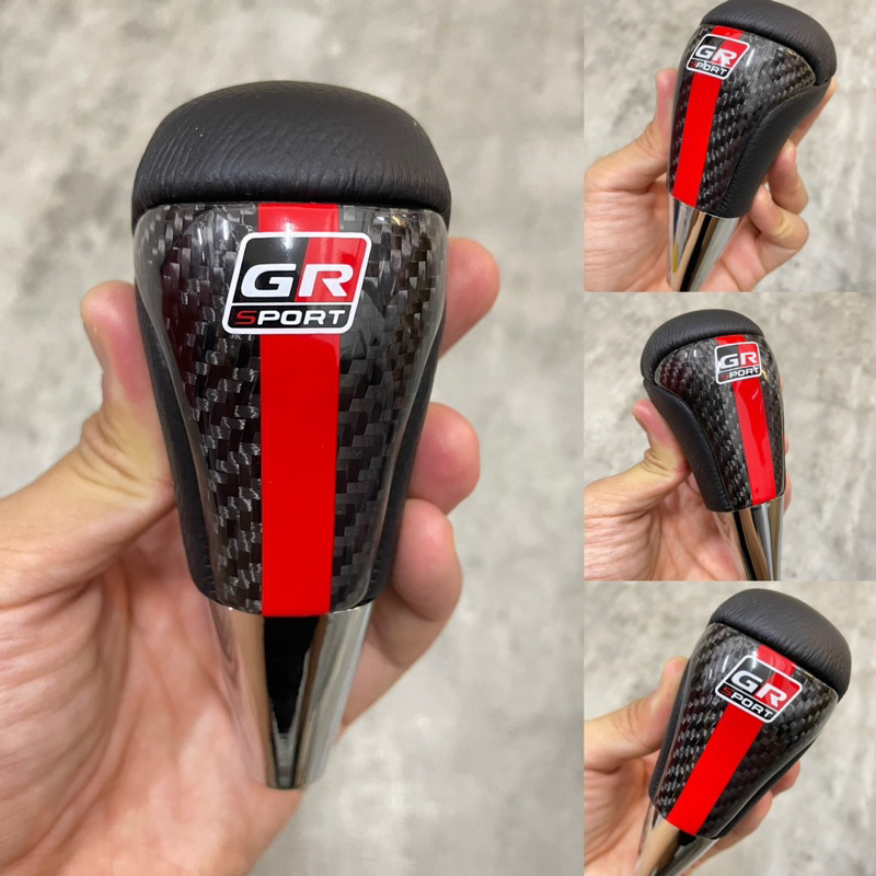 Jual GEAR KNOB SHIFT KNOP TOYOTA GR SPORT CARBON MATIC SIENTA INNOVA ...