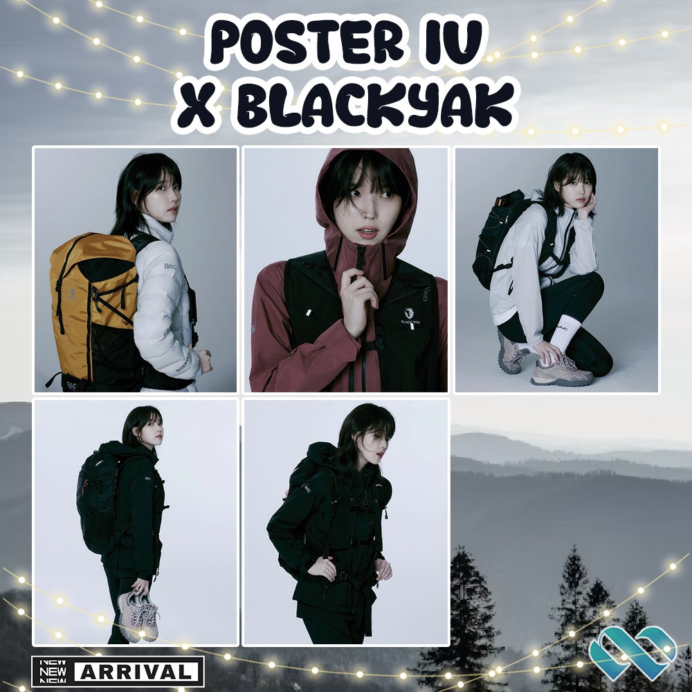 Jual Poster IU x BLACKYAK | Poster Kpop A4 A5 A6 Murah Murah | Shopee Indonesia