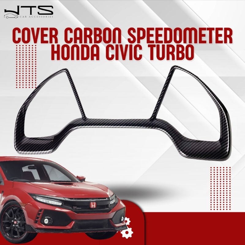 Jual Cover Carbon Speedometer Honda Civic Turbo | Shopee Indonesia