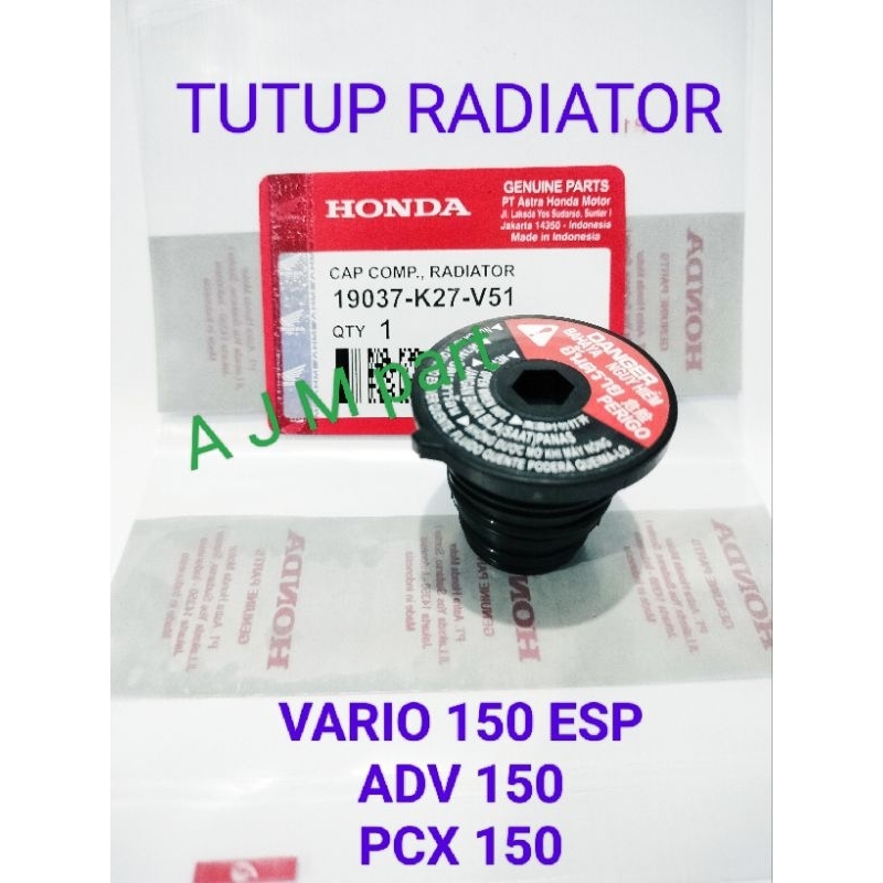Jual CAP COMP RADIATOR TUTUP AIR RADIATOR HONDA PCX 150 VARIO 150 ESP ...