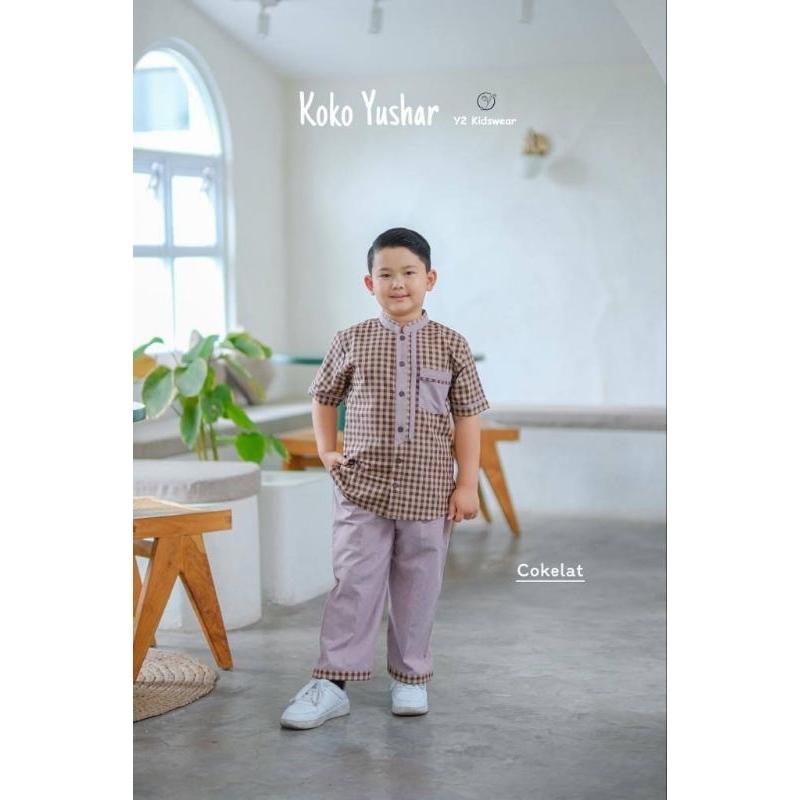 Jual Setelan Koko Anak Yushar BY : Y2 Kidswear // Baju Koko Anak Laki-Laki Usia 3-12 Tahun ...