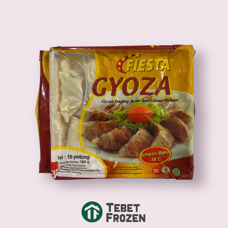 Jual FIESTA GYOZA ISI 10PCS 180GR - TEBET FROZEN | Shopee Indonesia