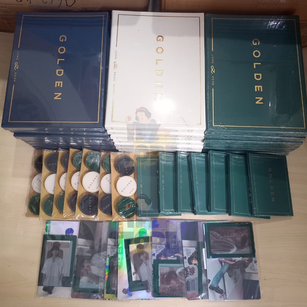 Jual Baca Deskripsi! Ready Stock - Album Jungkook Golden Sealed + Pob Griptok | Shopee Indonesia
