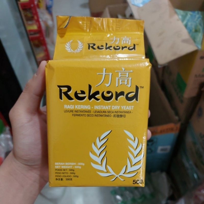 Jual Ragi Kering/Instant Dry Yeast Rekord 500gr | Shopee Indonesia