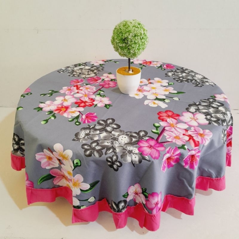 Jual Alas Meja Oshin Alas Meja Bulat Alas Meja Lantai Taplak Meja ...