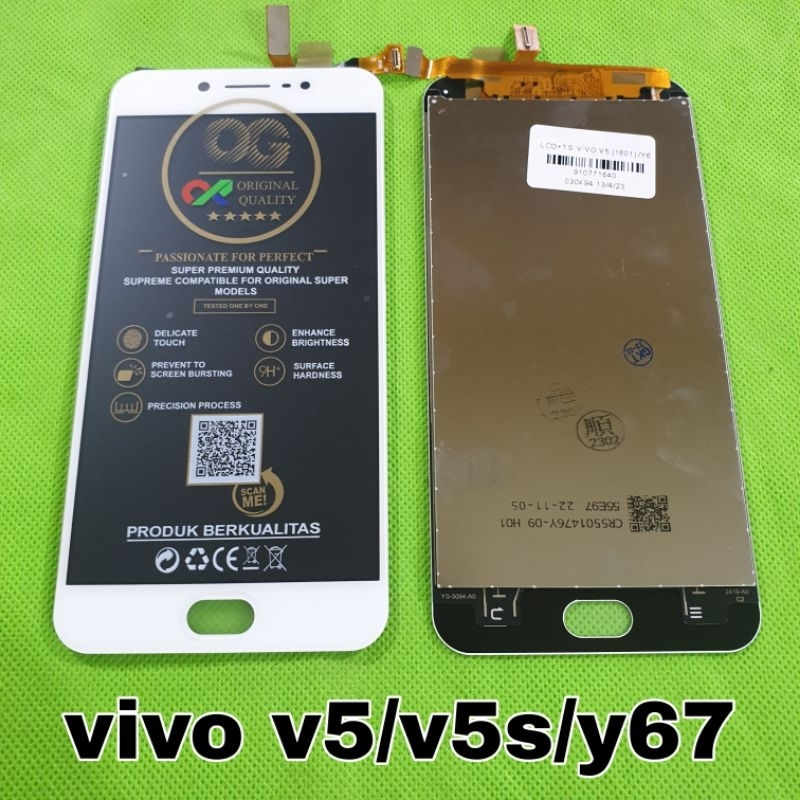 Jual Lcd touchscreen vivo V5/1601/V5S/Y67 ORIGINAL | Shopee Indonesia