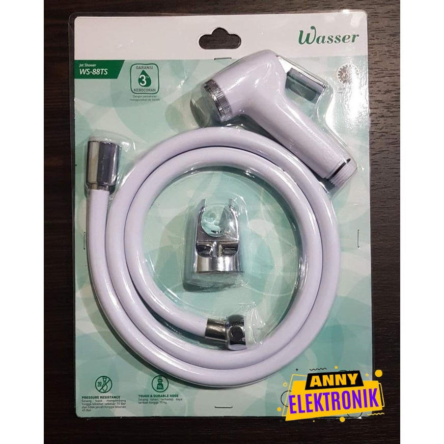 Jual Jet Shower Spray WASSER WS 88 TS WHITE ORIGINAL | Shopee Indonesia
